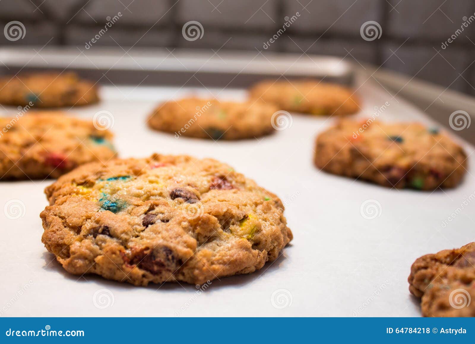 Colourful cookies stock photo. Image of sugar, blue, chip - 64784218