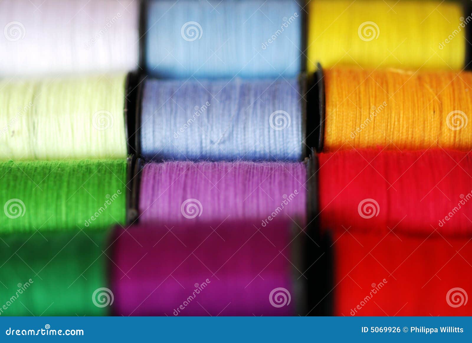 Skeins Of Colourful Threads Stock Image | CartoonDealer.com #263605