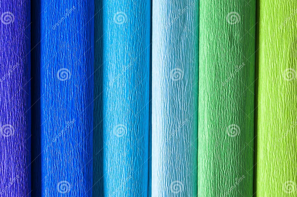 Colourful crape papers stock image. Image of multicolored - 78075985