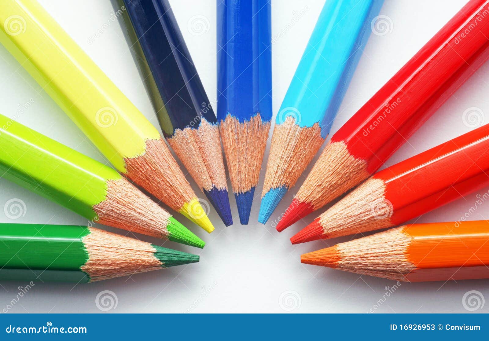 Team Of Crayons Royalty-Free Stock Photo | CartoonDealer.com #53925