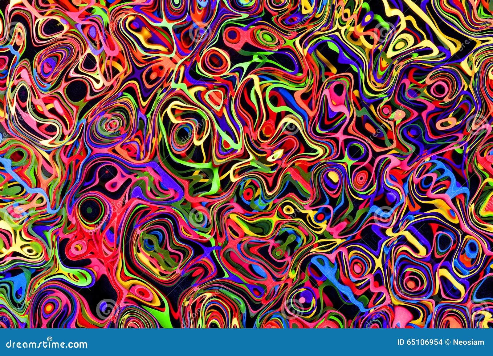 Colourful Crazy stock illustration. Illustration of design - 65106954