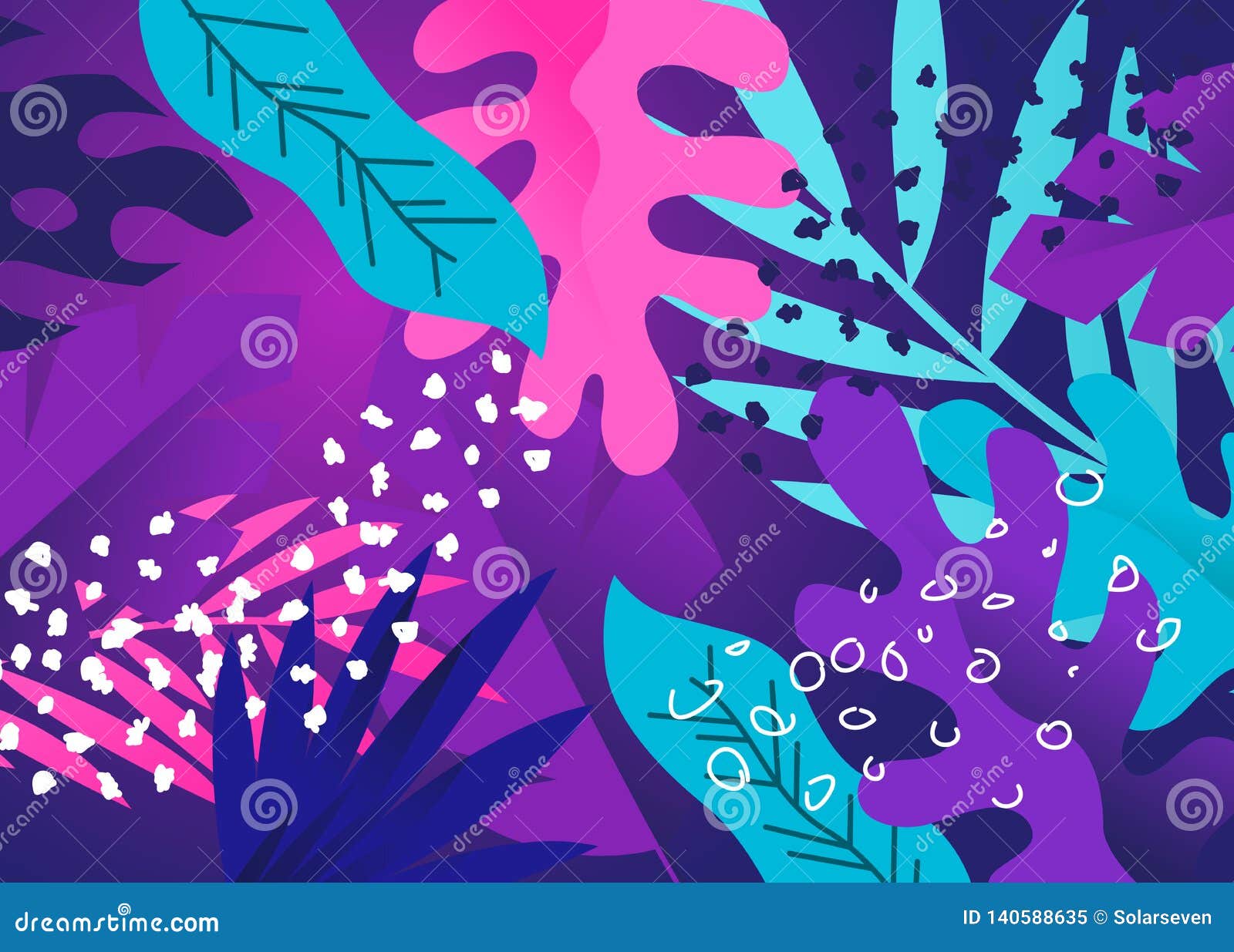 Colourful and Creative Floral Texture Background Stock Vector ...