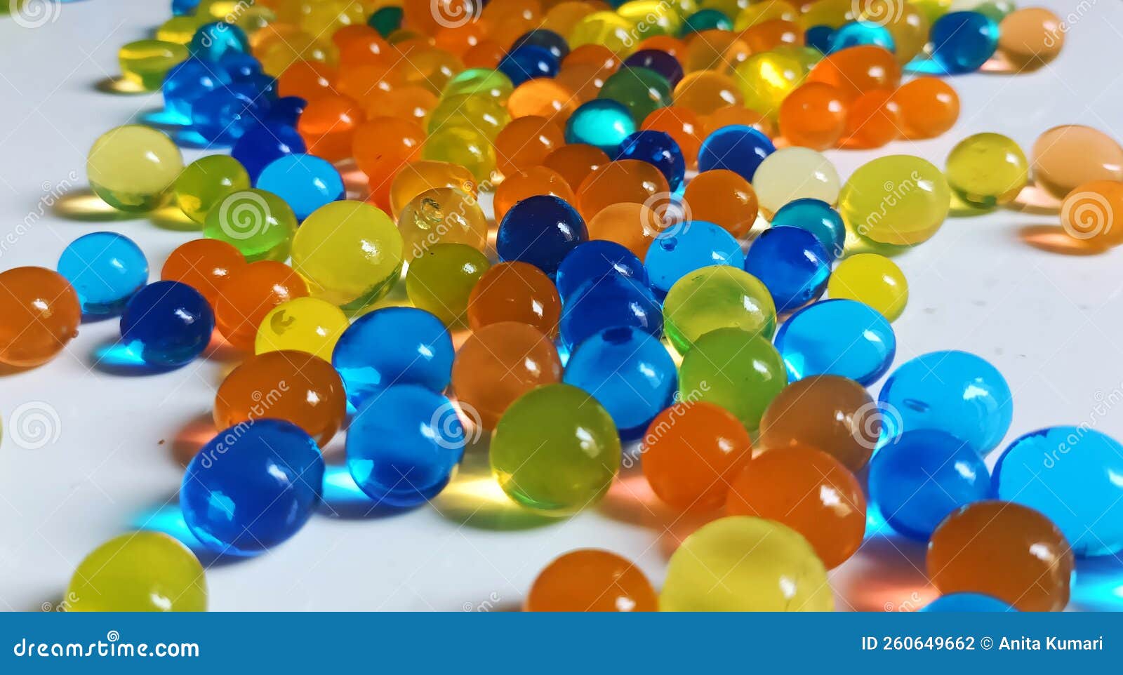 Colourful Cristal Balls,Texture of Multicolored Hydrogel Balls for ...