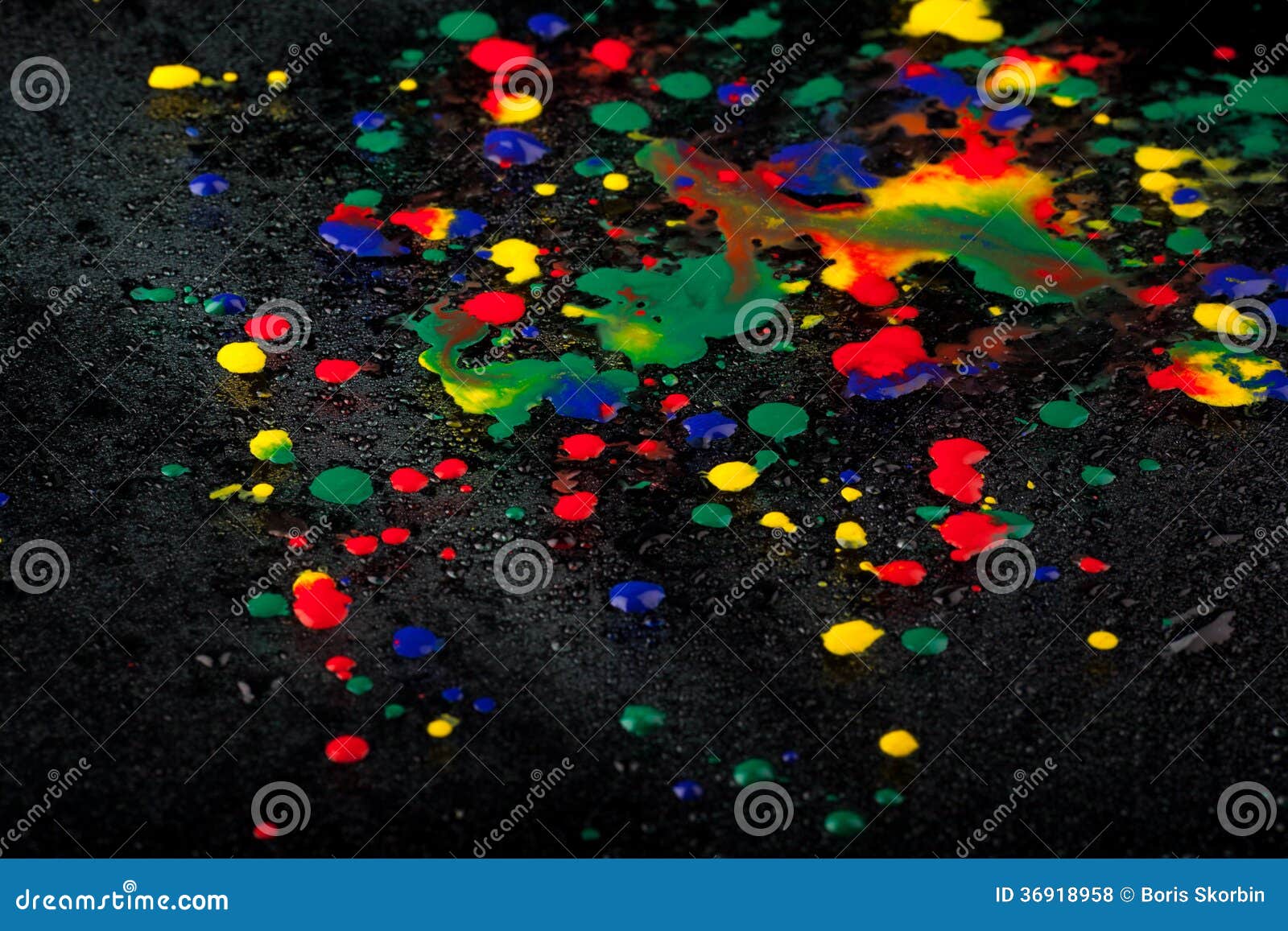 Colourful drops stock illustration. Illustration of frame - 36918958