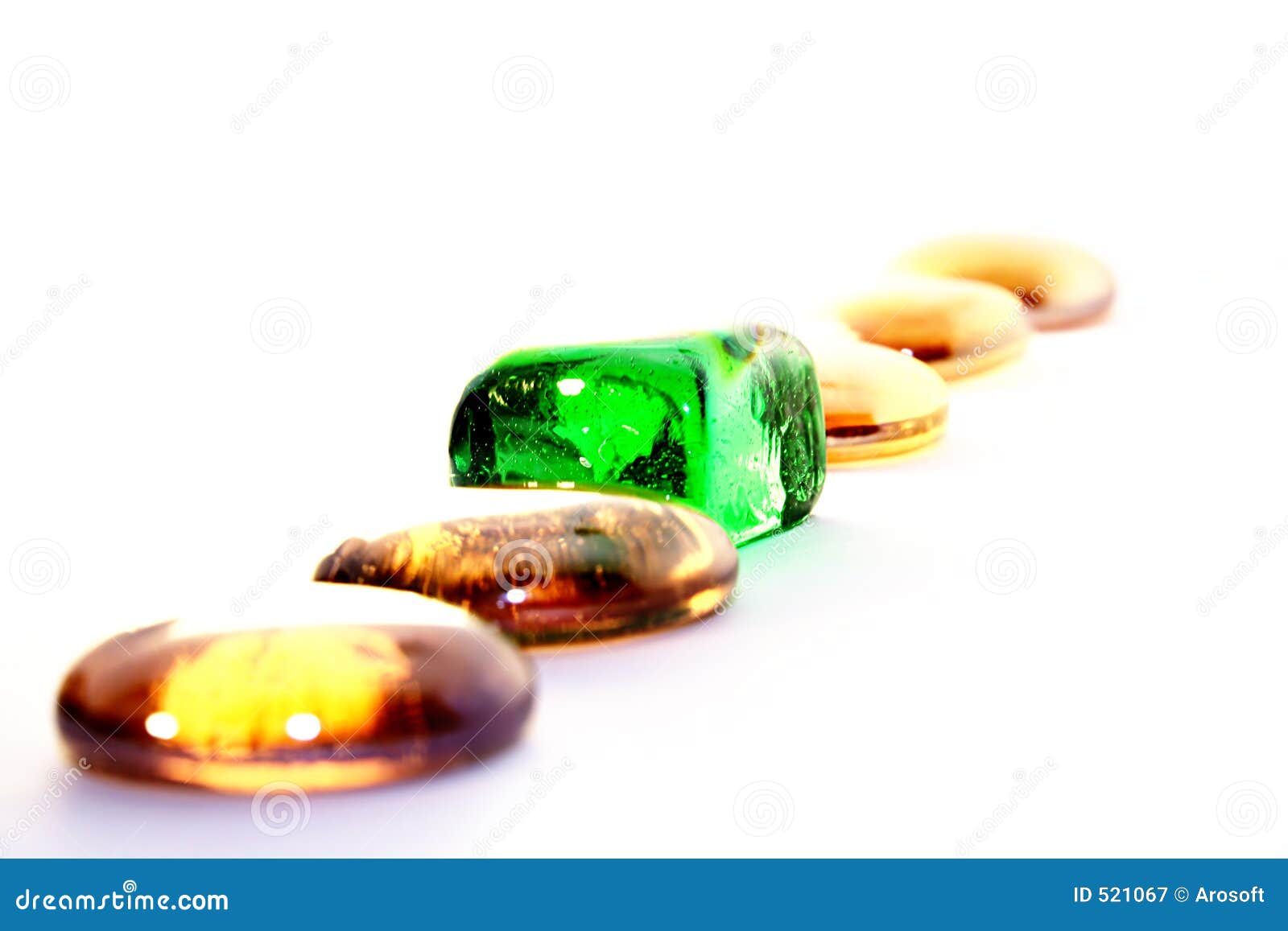 Colourful Drugs in Line - Differential Colour Stock Image - Image of ...