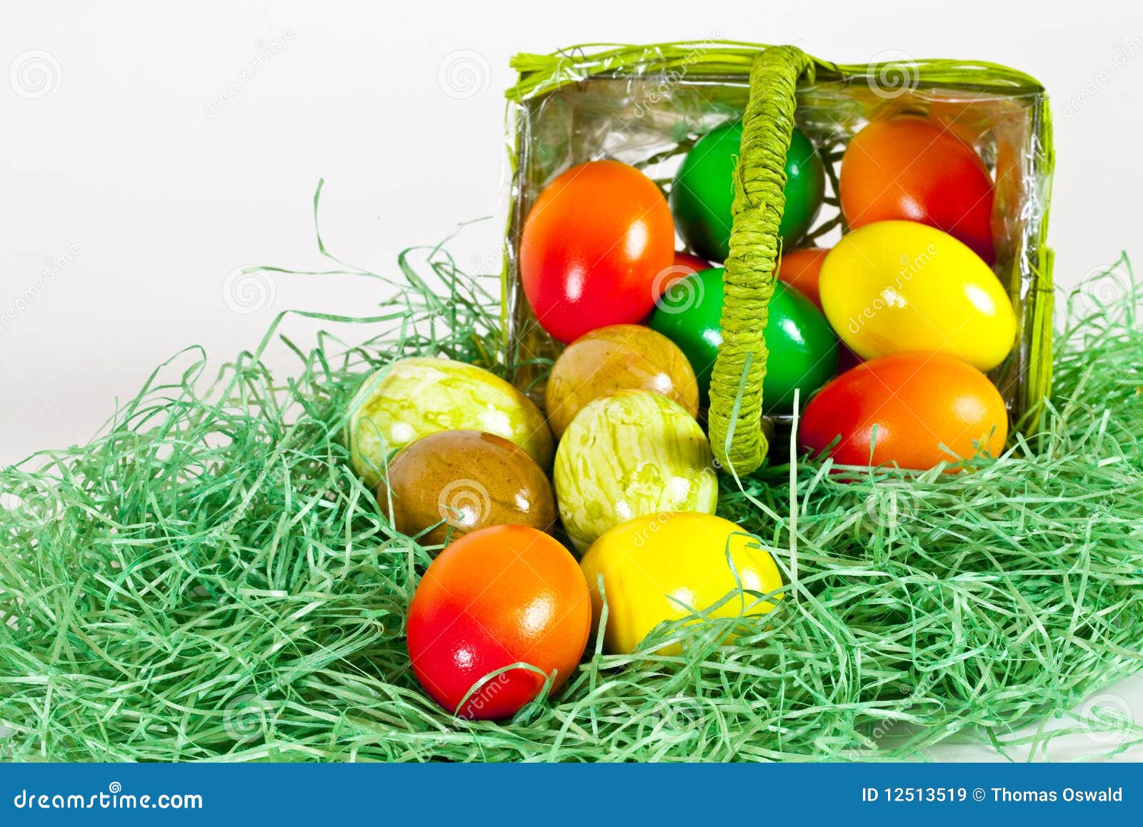 Colourful eggs stock image. Image of eggs, orange, easter - 12513519