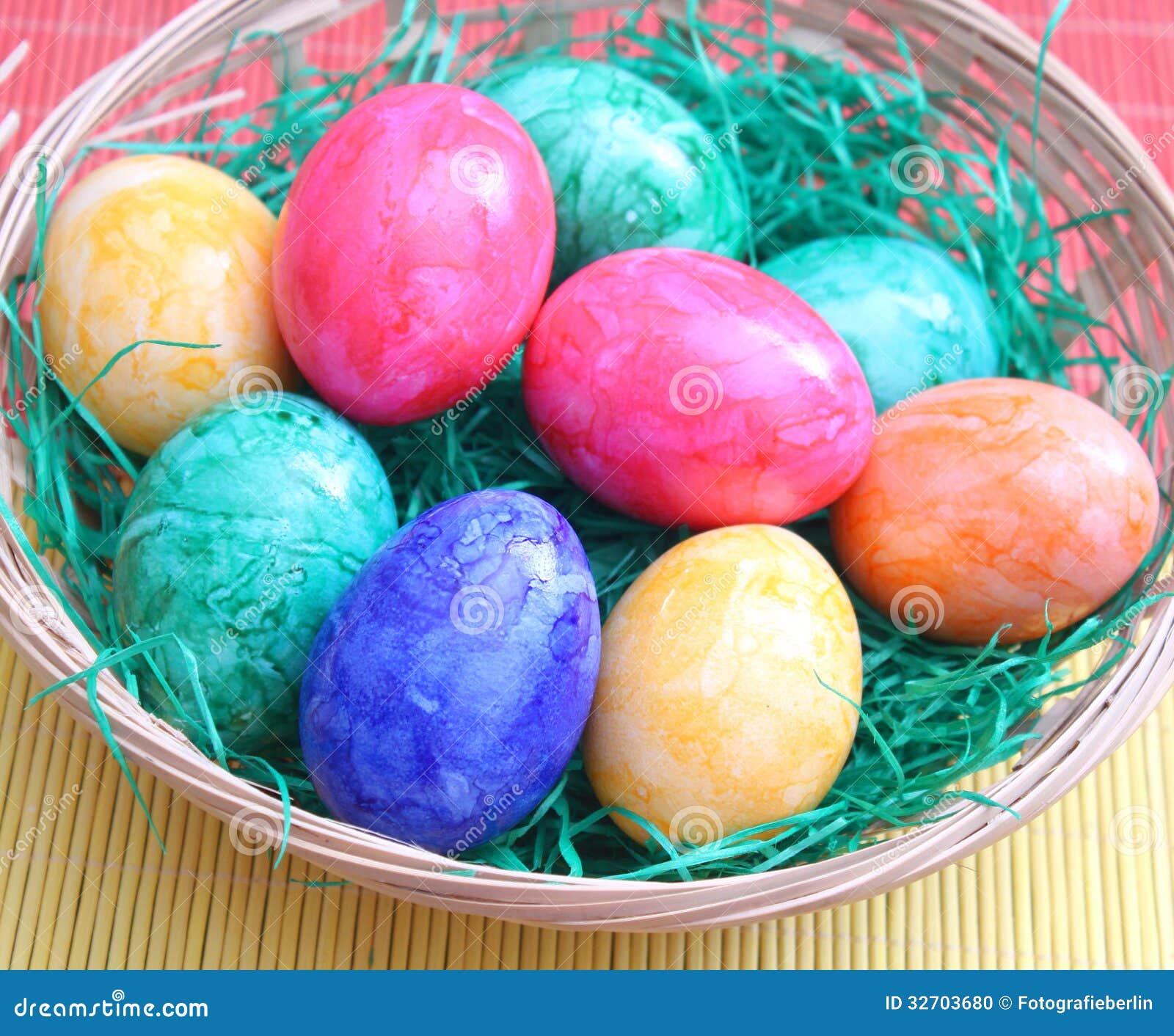 Colourful eggs stock photo. Image of colourful, food - 32703680