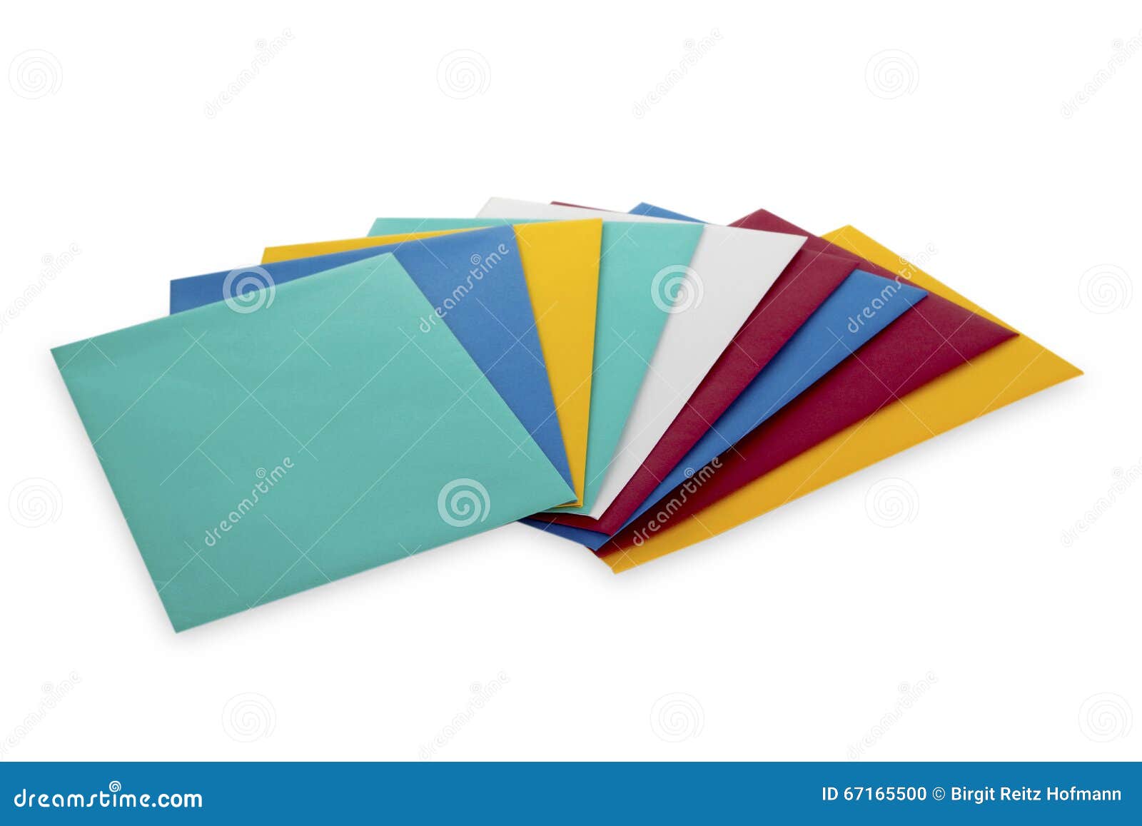 Colourful Envelopes stock photo. Image of background - 67165500