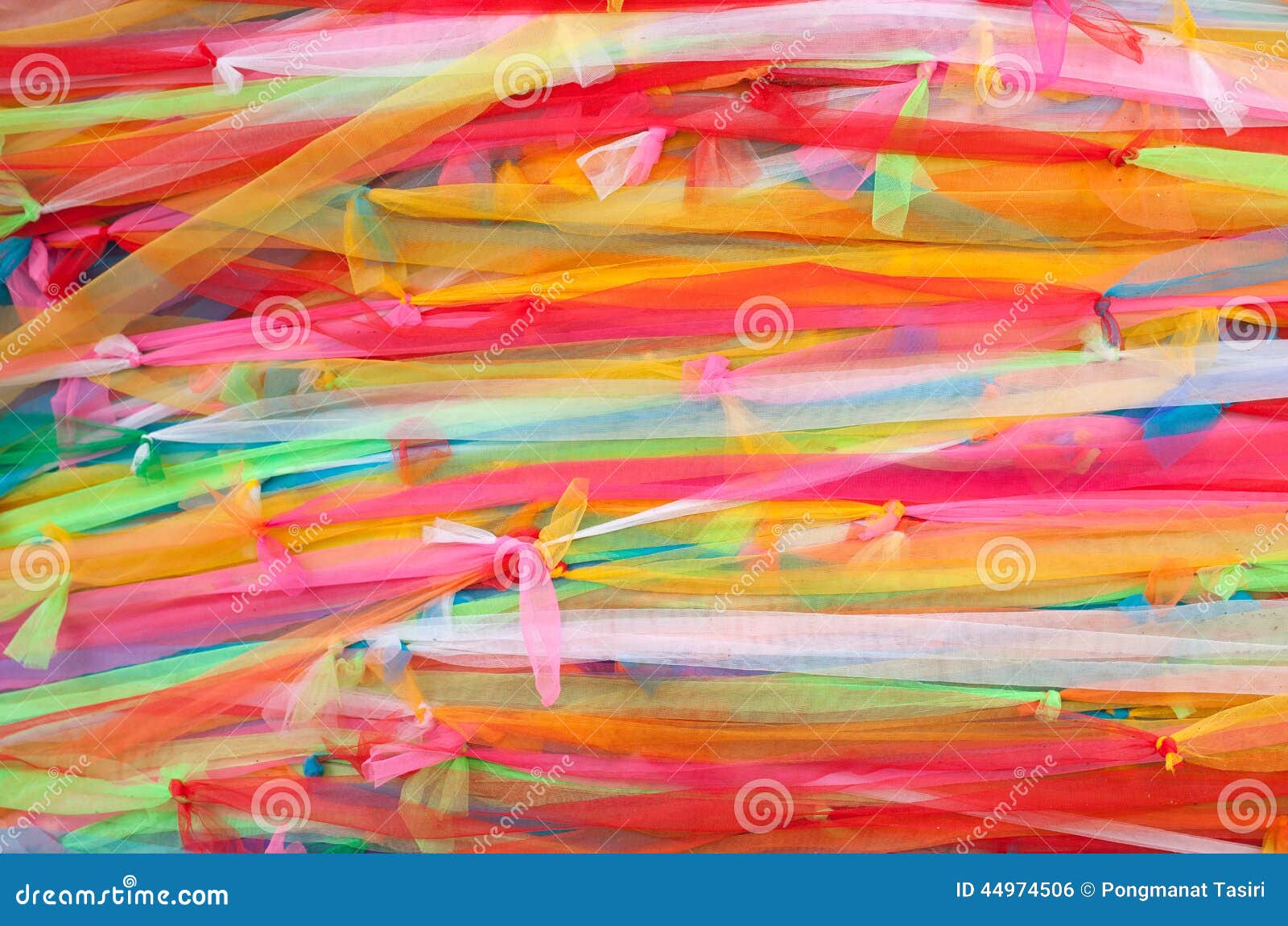 Colourful Fabric of Ribbons Stock Photo - Image of cultural, house ...