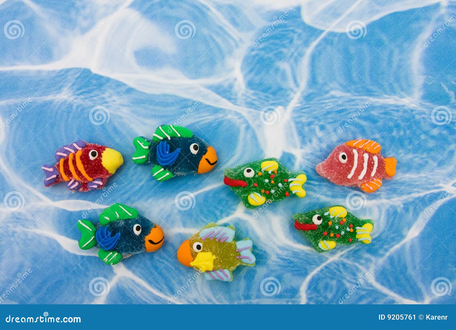 Colourful Fish Border stock image. Image of large, travel - 9205761