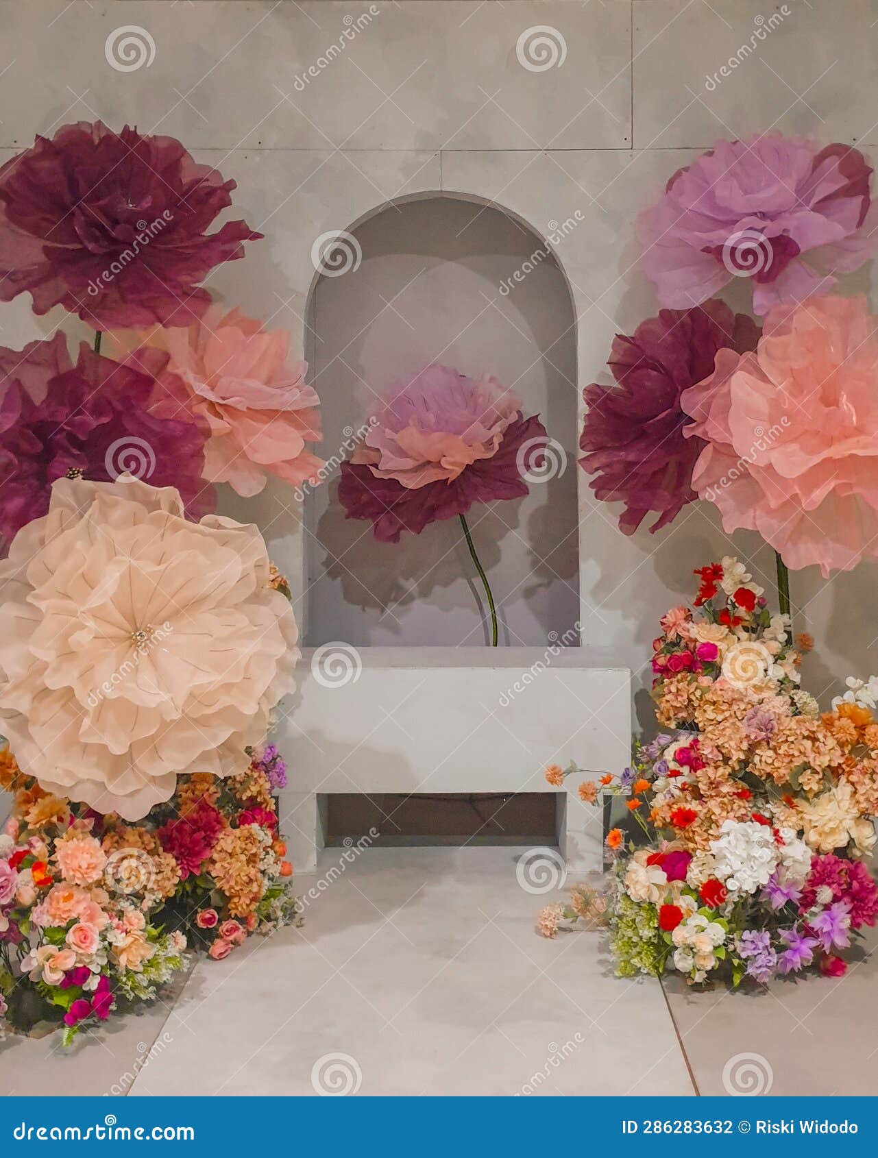 Colourful Flowers for Studio& X27;s Background Set-Up Stock Photo ...