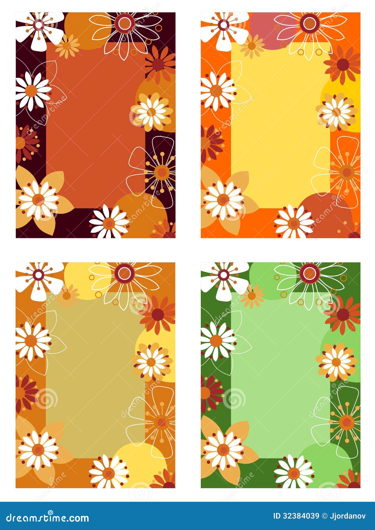Colourful frames stock vector. Illustration of greeting - 32384039