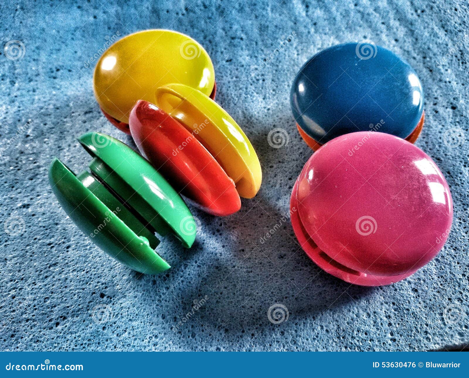 Colourful fridge magnets stock photo. Image of pink, round - 53630476