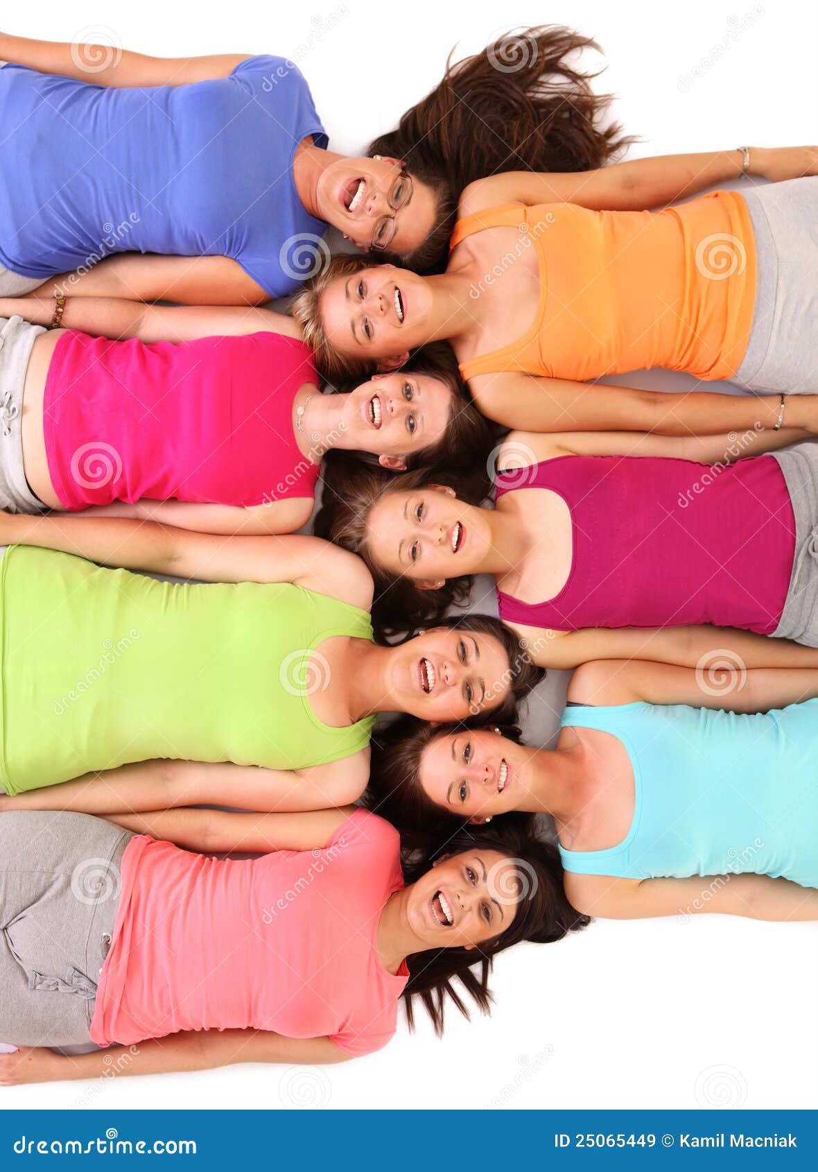 Colourful friendship stock image. Image of people, smiling - 25065449