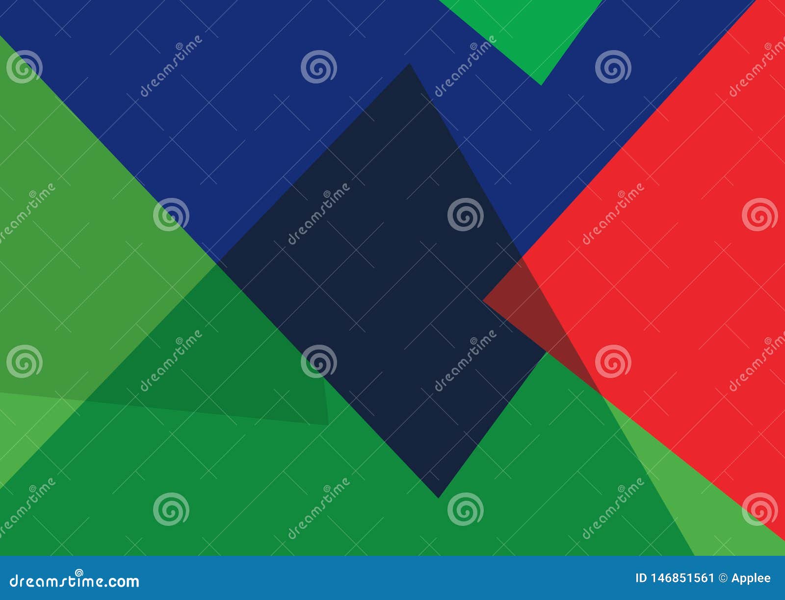 Colourful Geometric Background Stock Vector - Illustration of blue ...