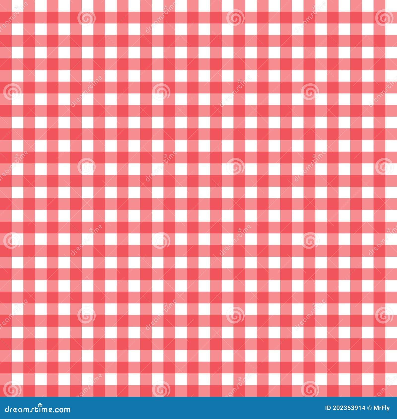 Classic Red Gingham Pattern, Vector Illustration Stock Vector ...