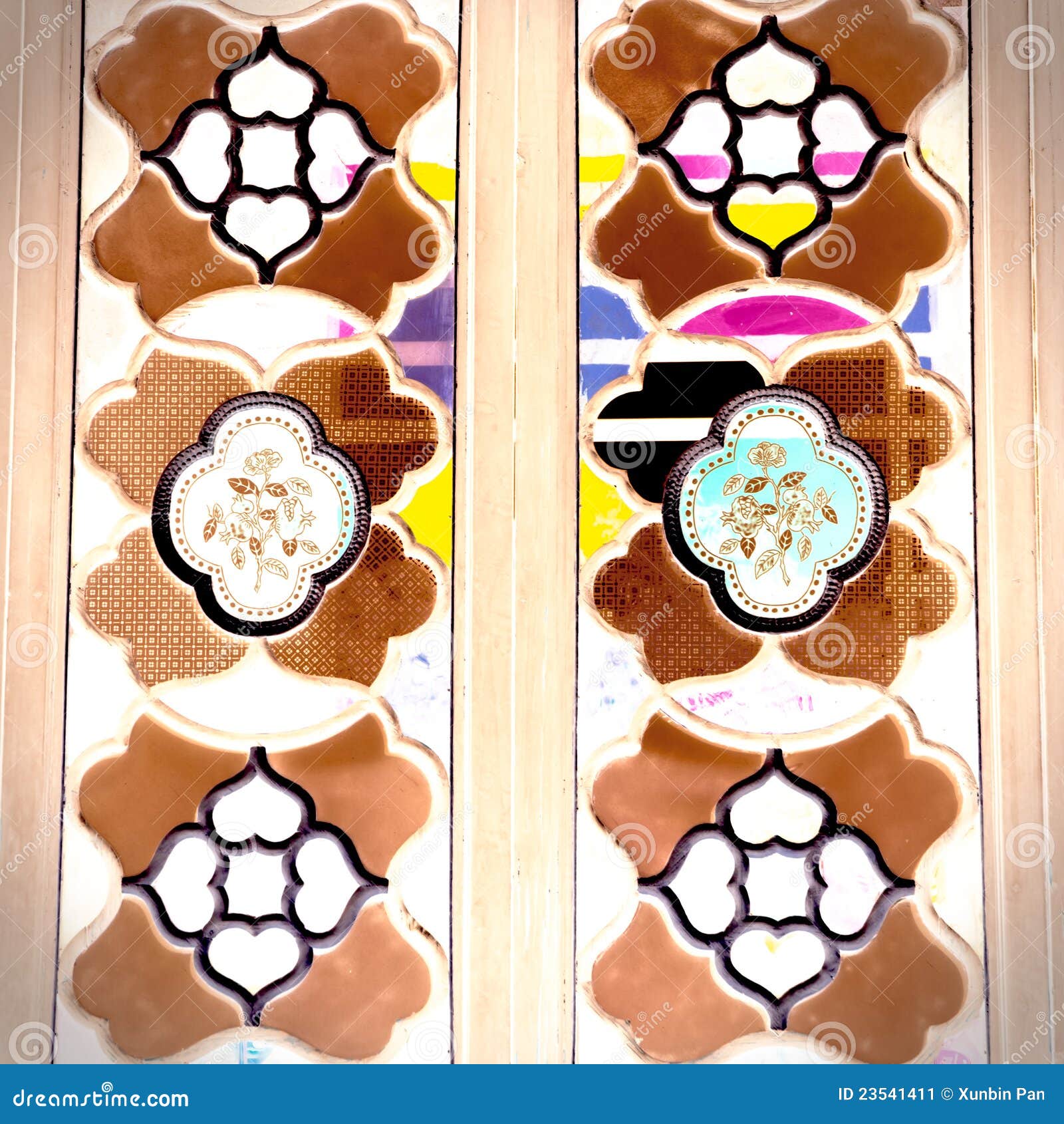 Colourful glass window stock image. Image of diamond - 23541411