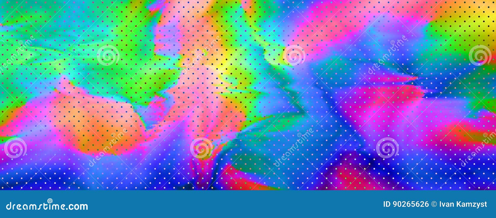 Colourful Glitch Abstract Background Stock Vector - Illustration of ...