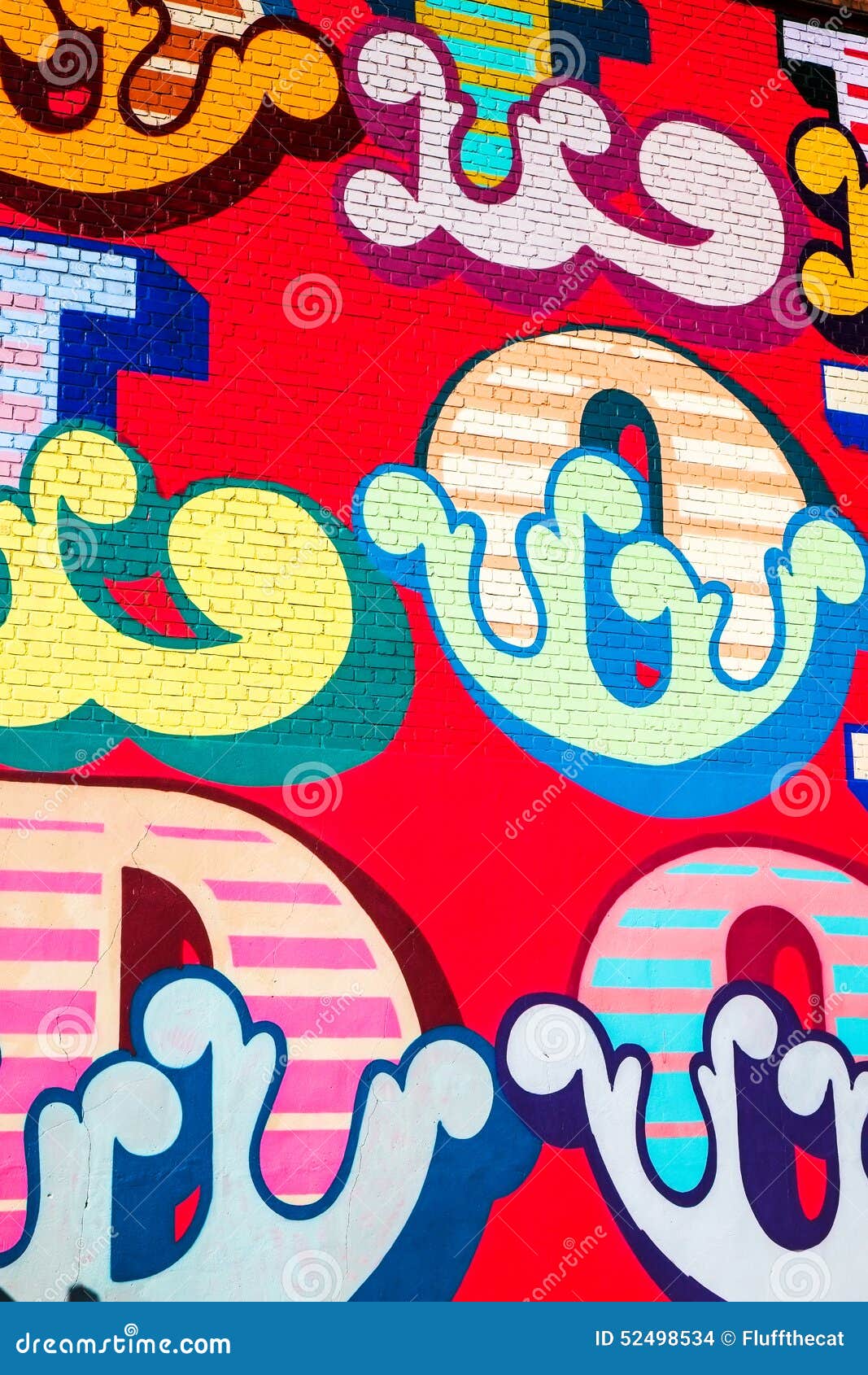 Colourful Bold Alphabet. Urban Old Vivid Color Vector Font ...