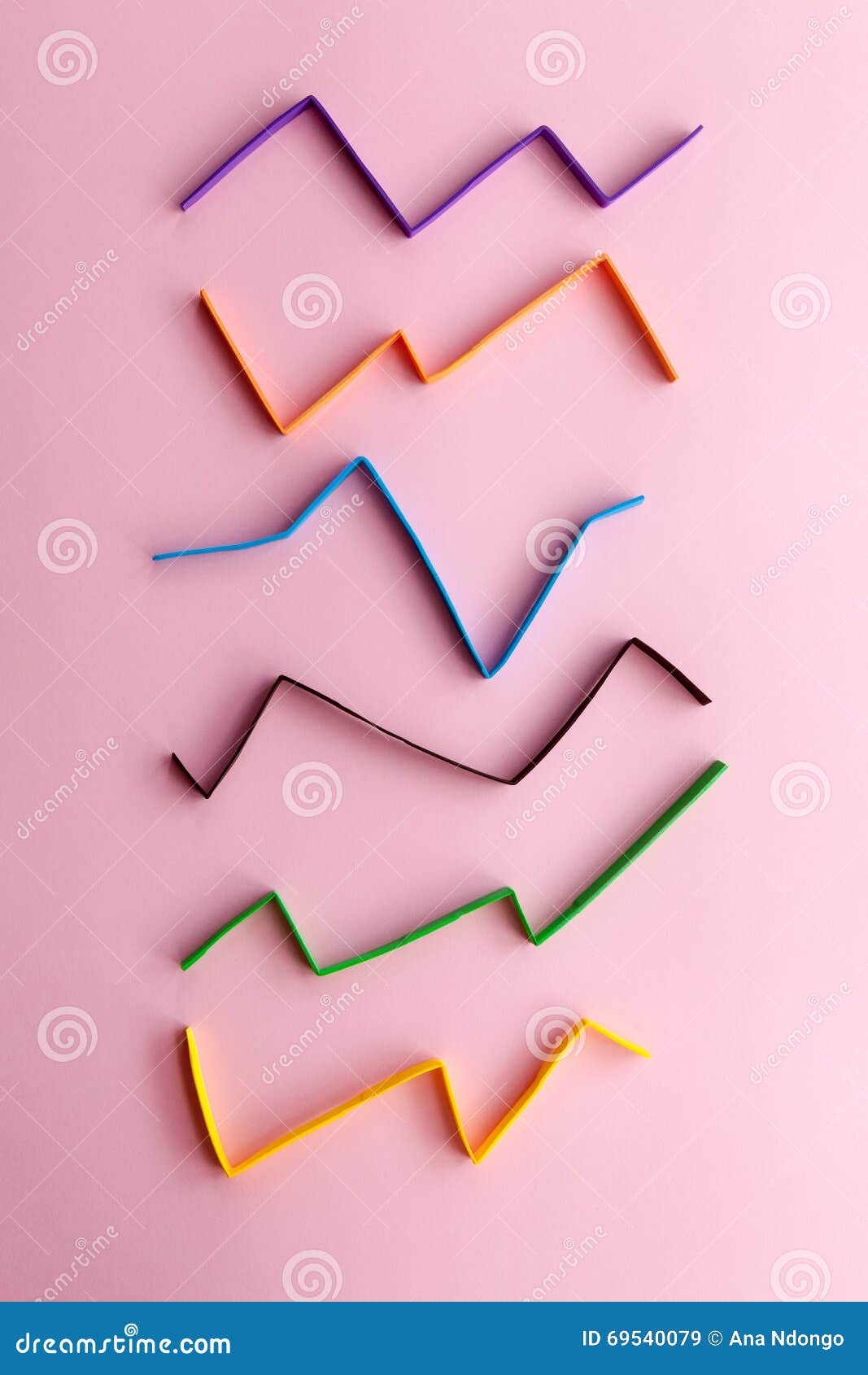 Colourful graph stock illustration. Illustration of create - 69540079