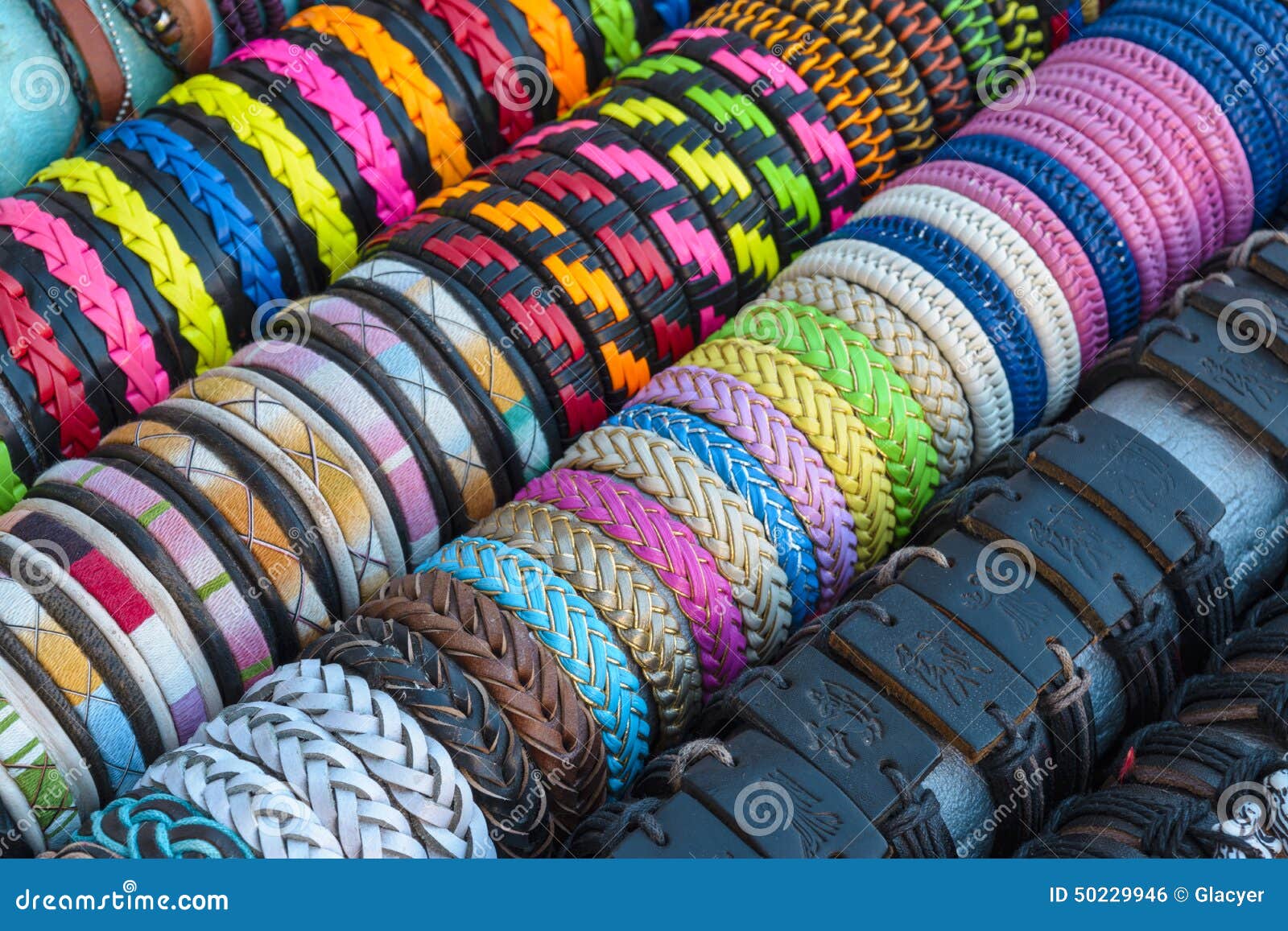 Colorful Handmade Kacher Churi In A Bangla Pohela Baishakh Fair ...