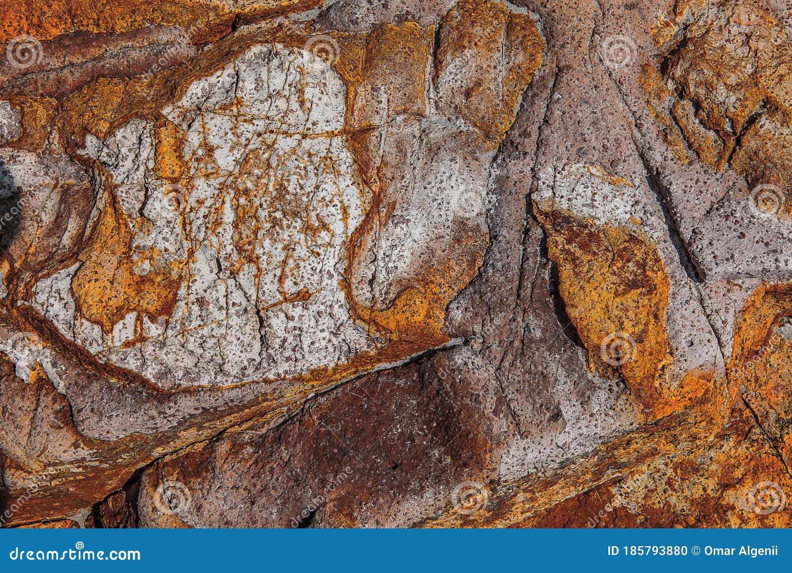A Colourful, Harsh, Stone Background Of A Rock Cliff Royalty-Free Stock ...
