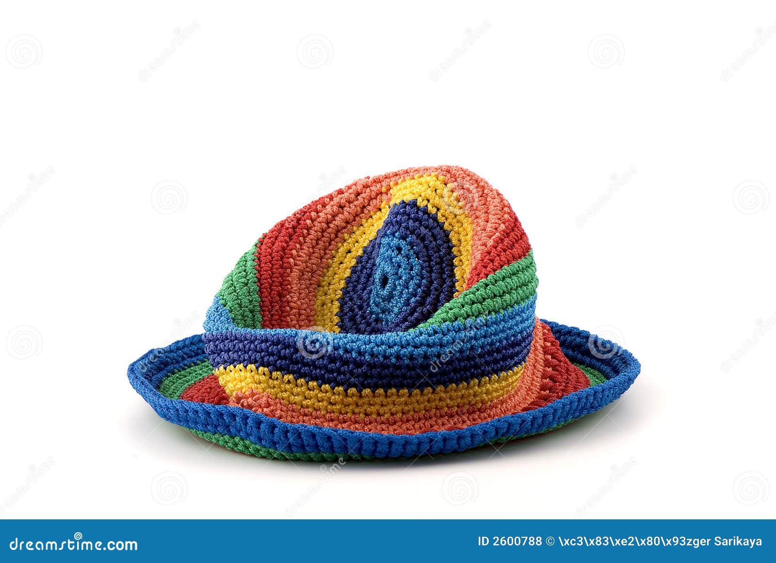 Colourful hat stock photo. Image of woven, colour, funny - 2600788