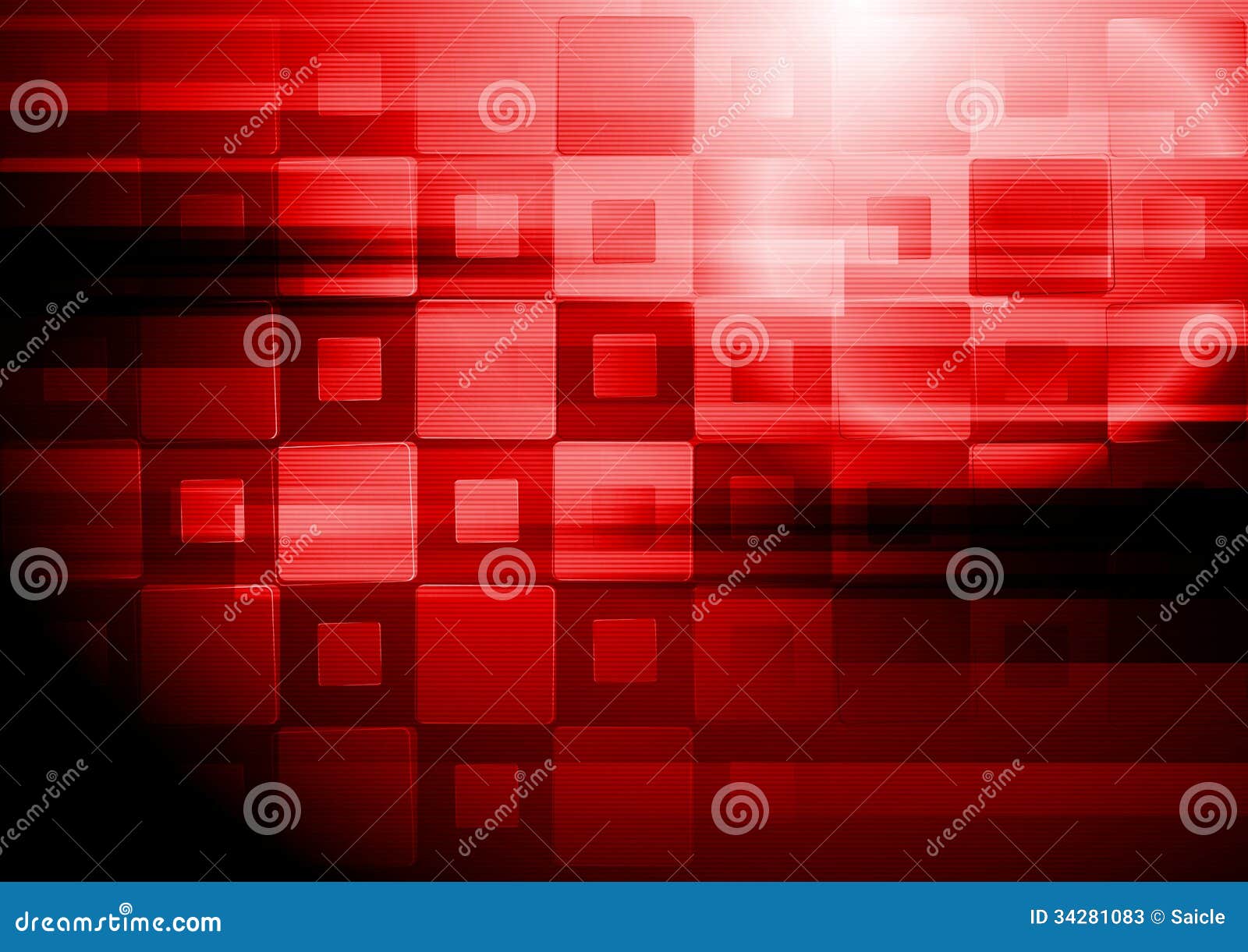 Colourful Hi-tech Vector Background Stock Vector - Illustration of ...