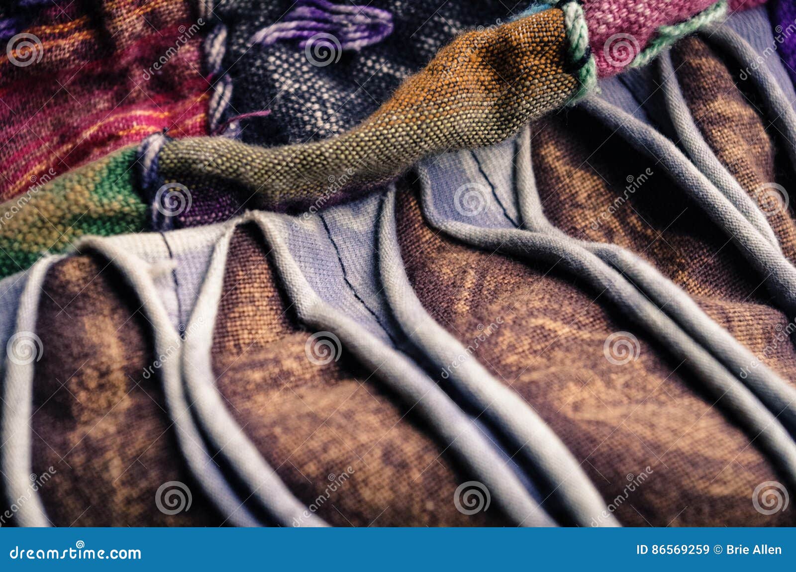 Colourful Hippie Fabric stock image. Image of 1970s, patch - 86569259