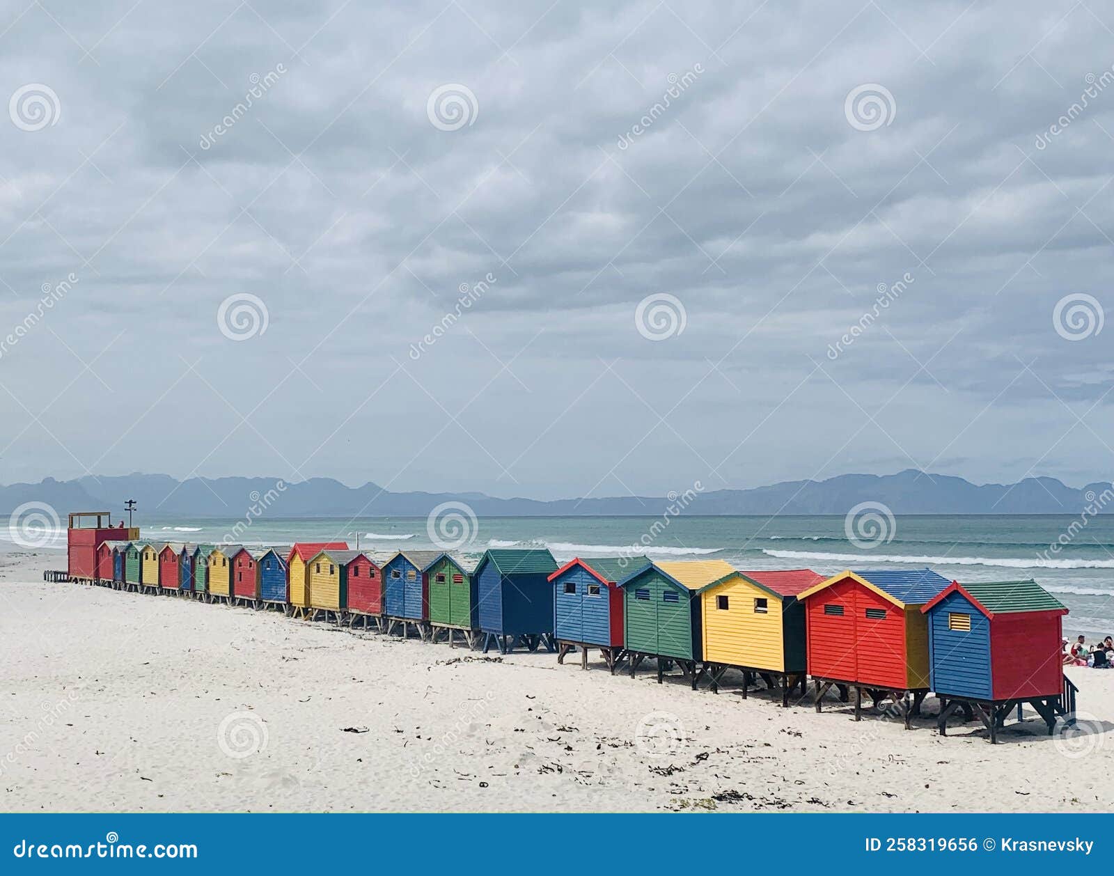 Muizenberg Beach, Cape Town Stock Photo - Image of south, landscape ... Muizenberg Beach, Cape Town Stock Photo - Image of south, landscape ...