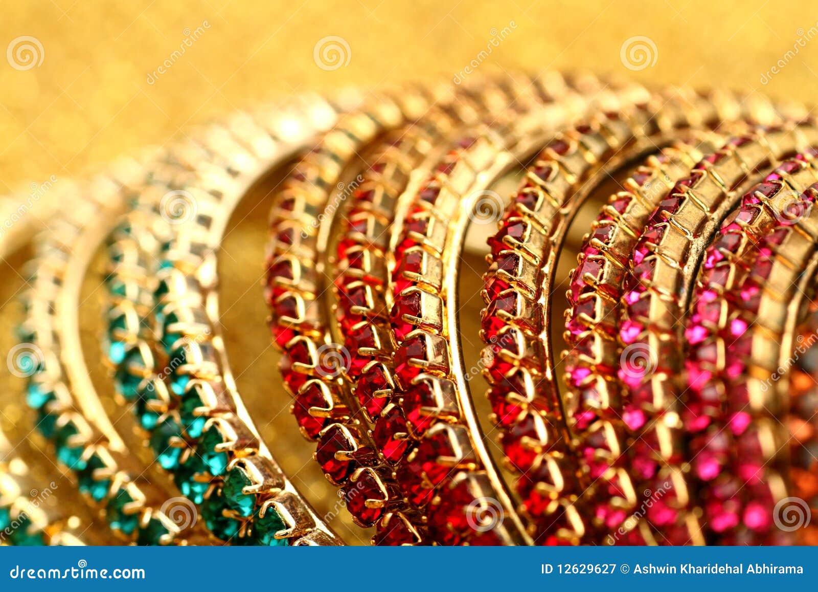 Colourful Indian Bangles. Stock Photography | CartoonDealer.com #12629624