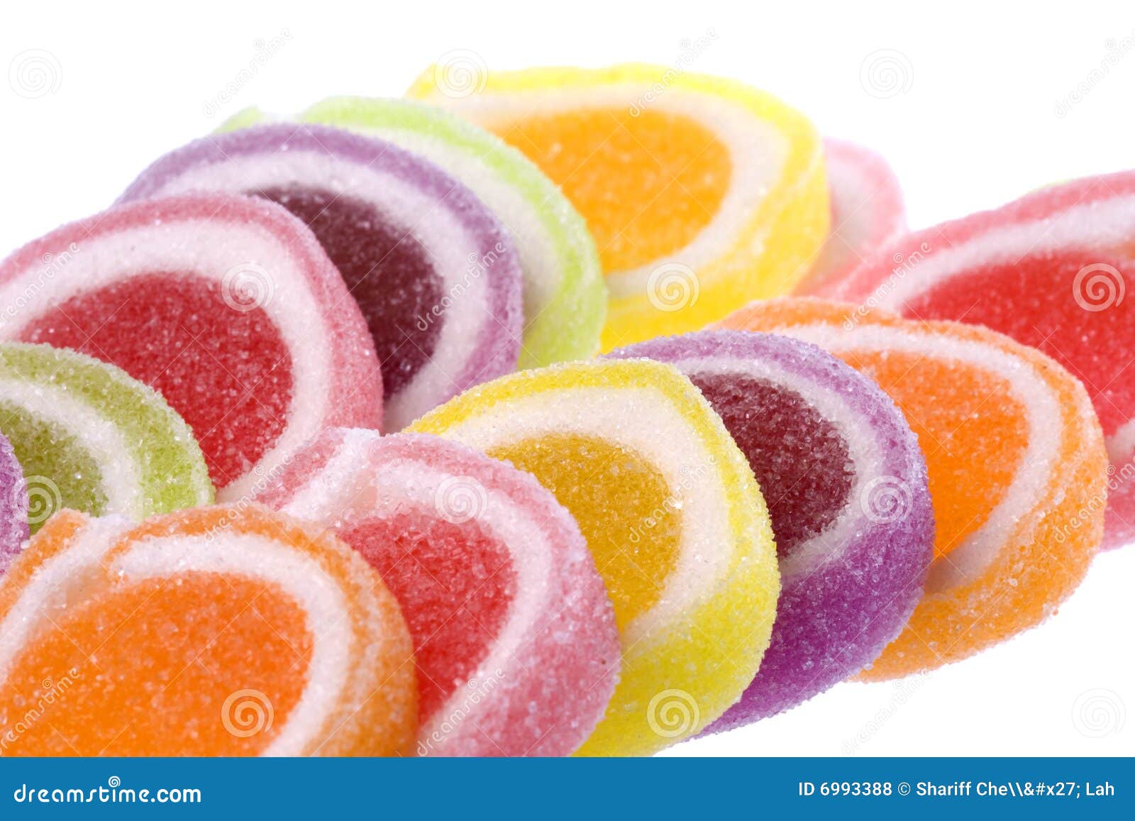 Colourful Jelly Sweets Isolated Stock Photo - Image of fruits, purple ...
