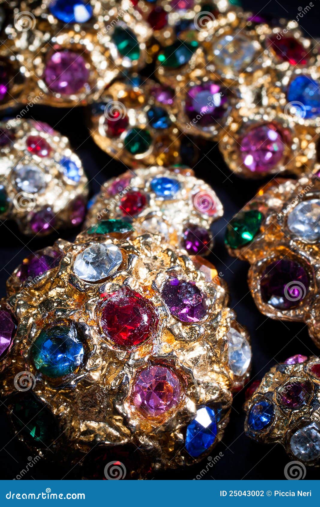 Colourful jewels stock photo. Image of background, jewel - 25043002