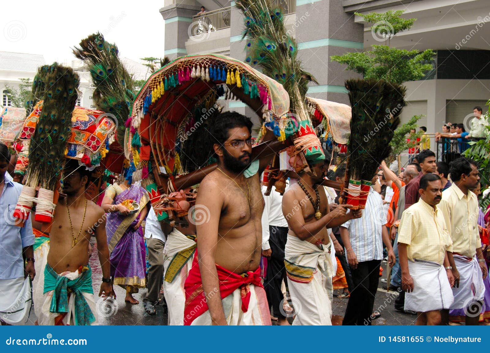 Colourful Kavadis editorial image. Image of burden, kavadi - 14581655