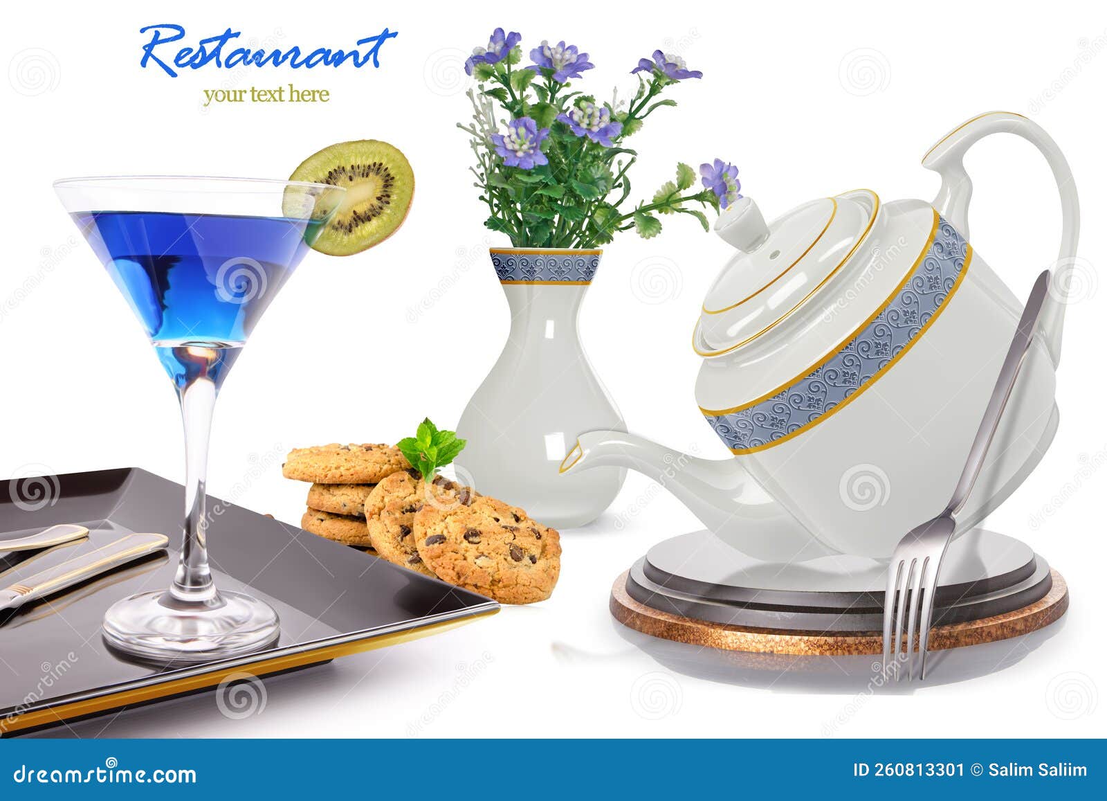 Colourful Kitchen Wall Tile Design for Kitchen Interior, 3D Rendering ...