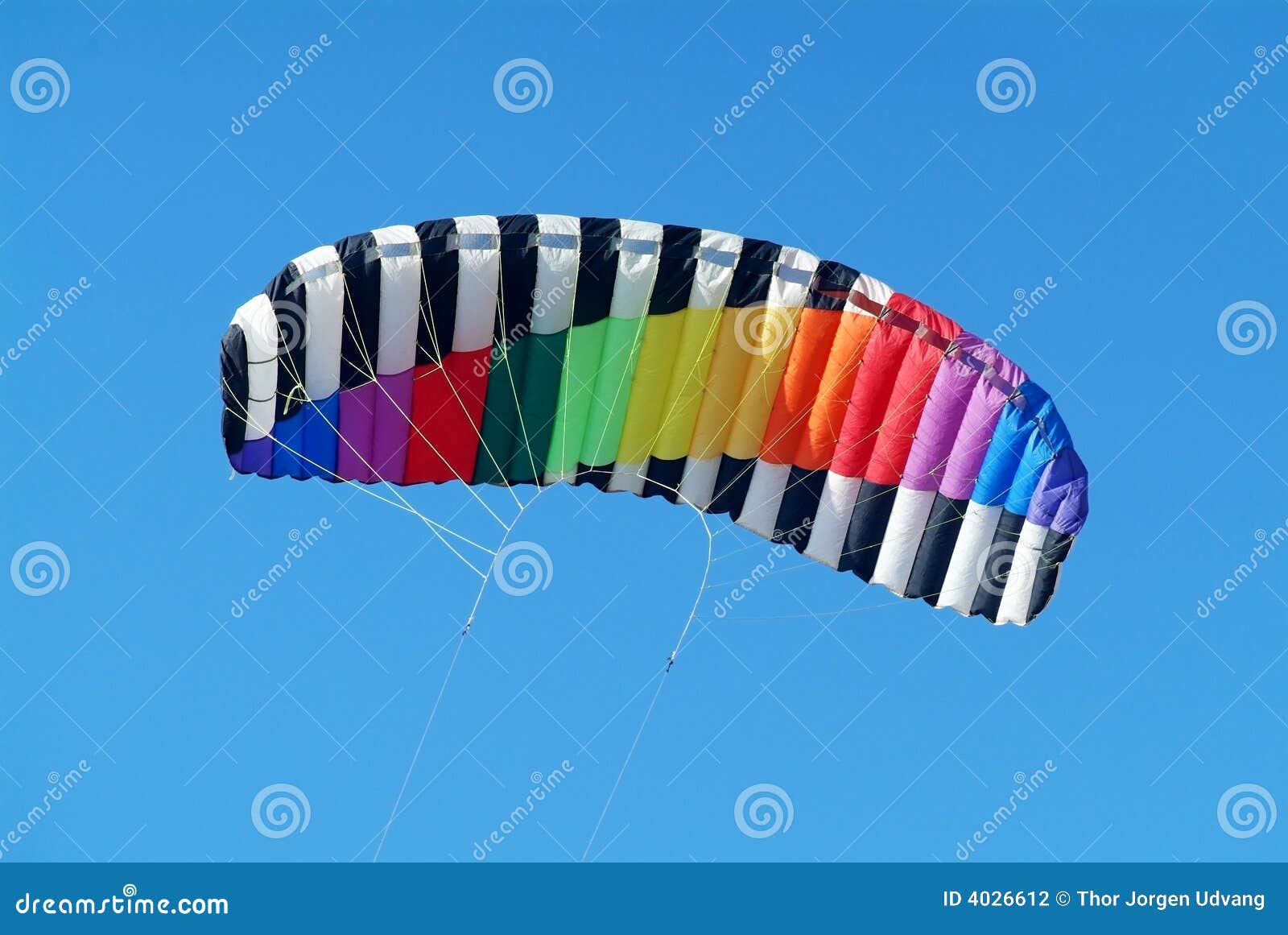 Colourful kite stock photo. Image of summer, kite, bright - 4026612