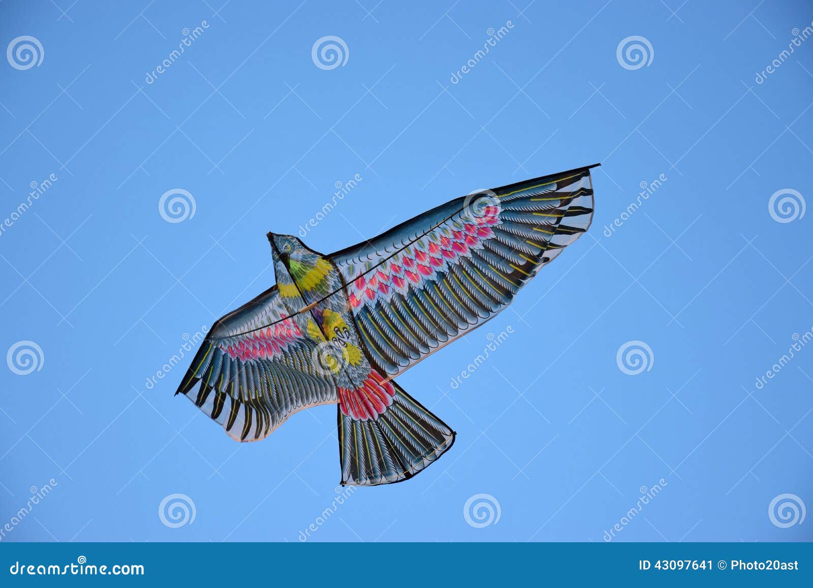 Colourful kite in the sky editorial photo. Image of kite - 43097641