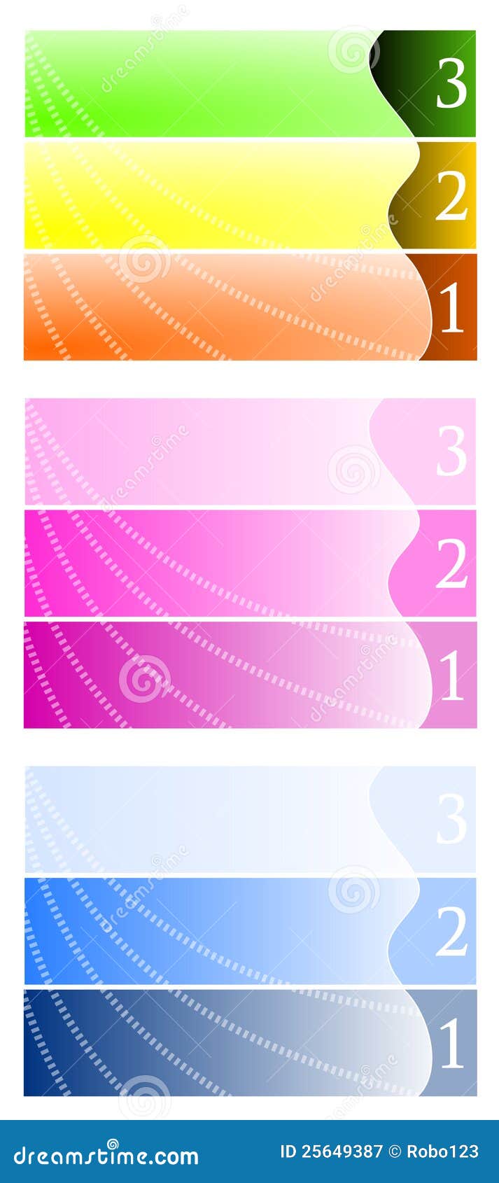 Colourful labels stock illustration. Illustration of text - 25649387