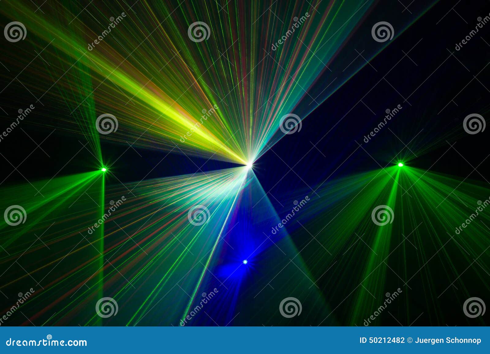 Colourful Laser beams stock photo. Image of space, spectrum - 50212482
