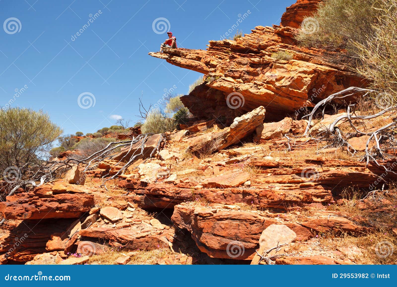 Layered Rock Of Jurassic Cliff In Kimmeridge Bay, Devon, Prehistoric ...
