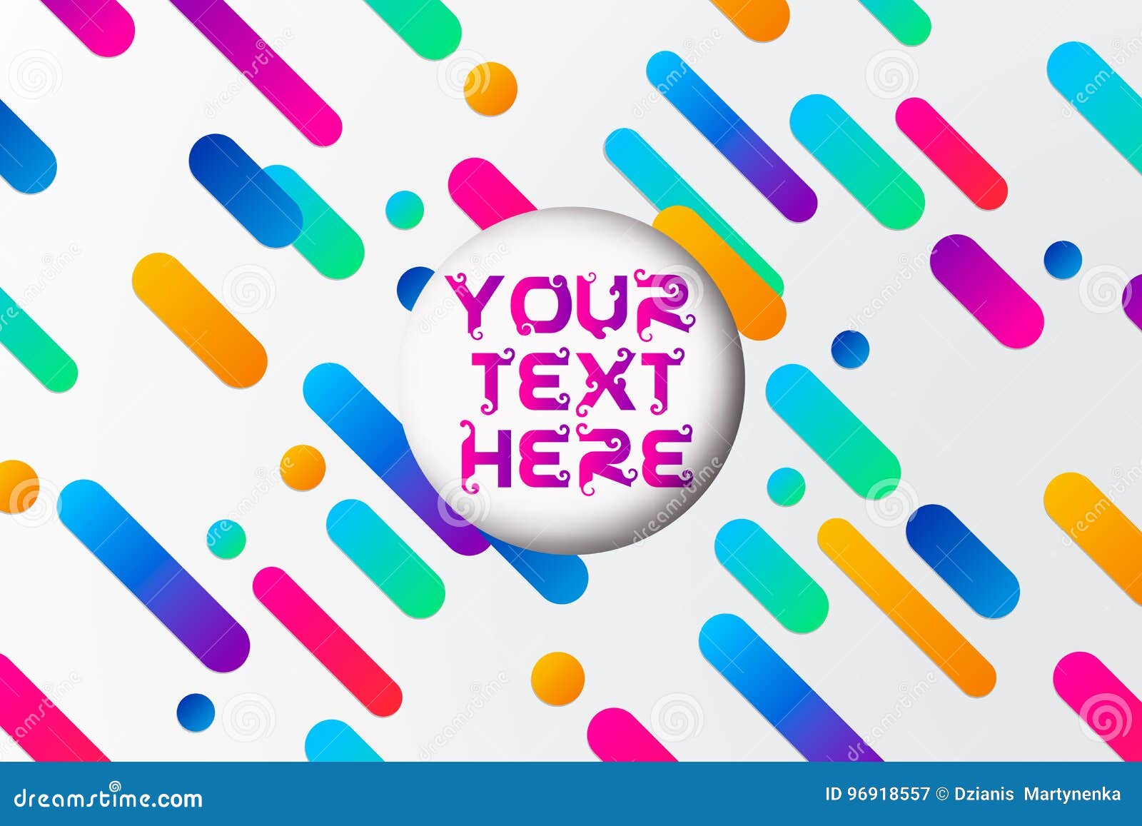 Colourful Layout Background Stock Vector - Illustration of creative ...