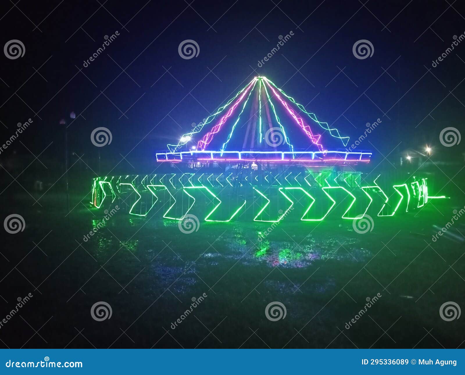 Colourful LED lights stock image. Image of colorful - 295336089