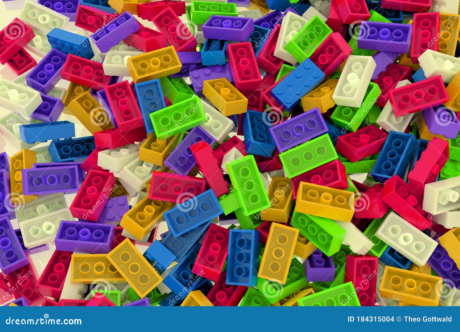 Colourful Lego Background stock illustration. Illustration of ...