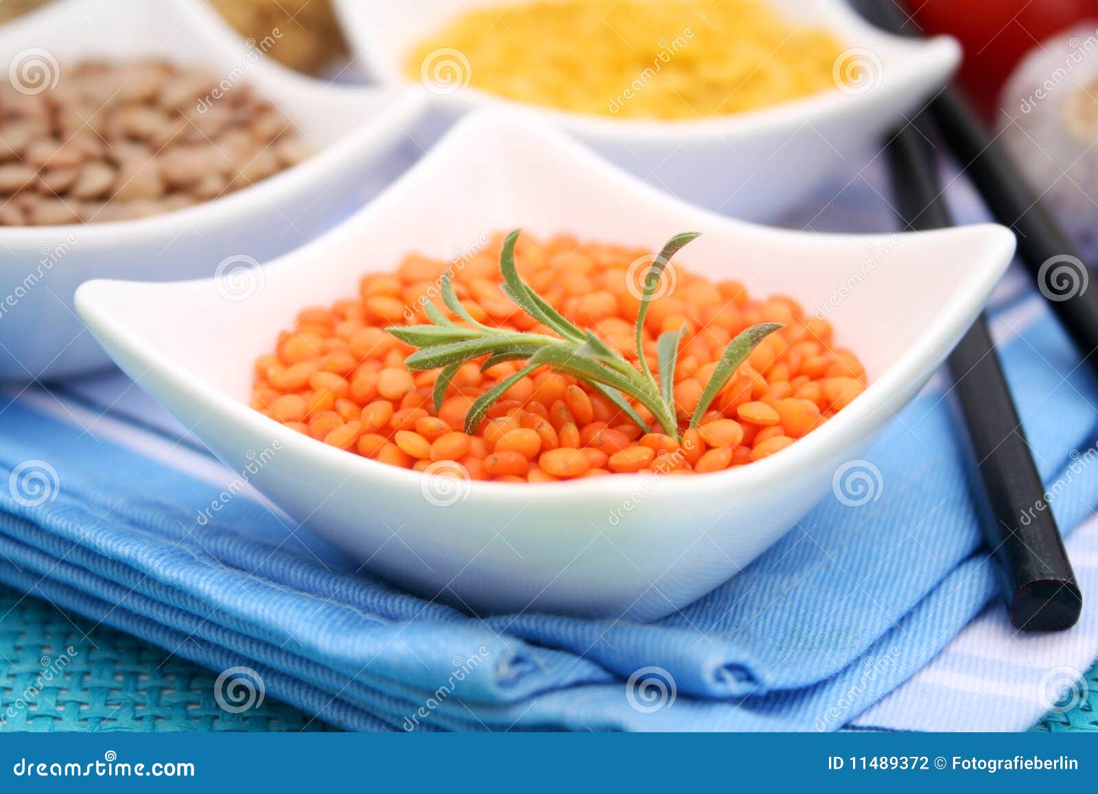 Colourful lentils stock photo. Image of lentils, healthy - 11489372