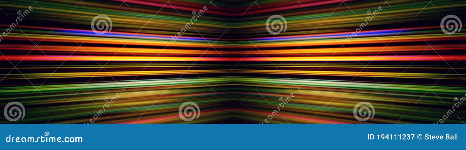 Colourful Light Beams Banner Stock Image - Image of green, glowing ...