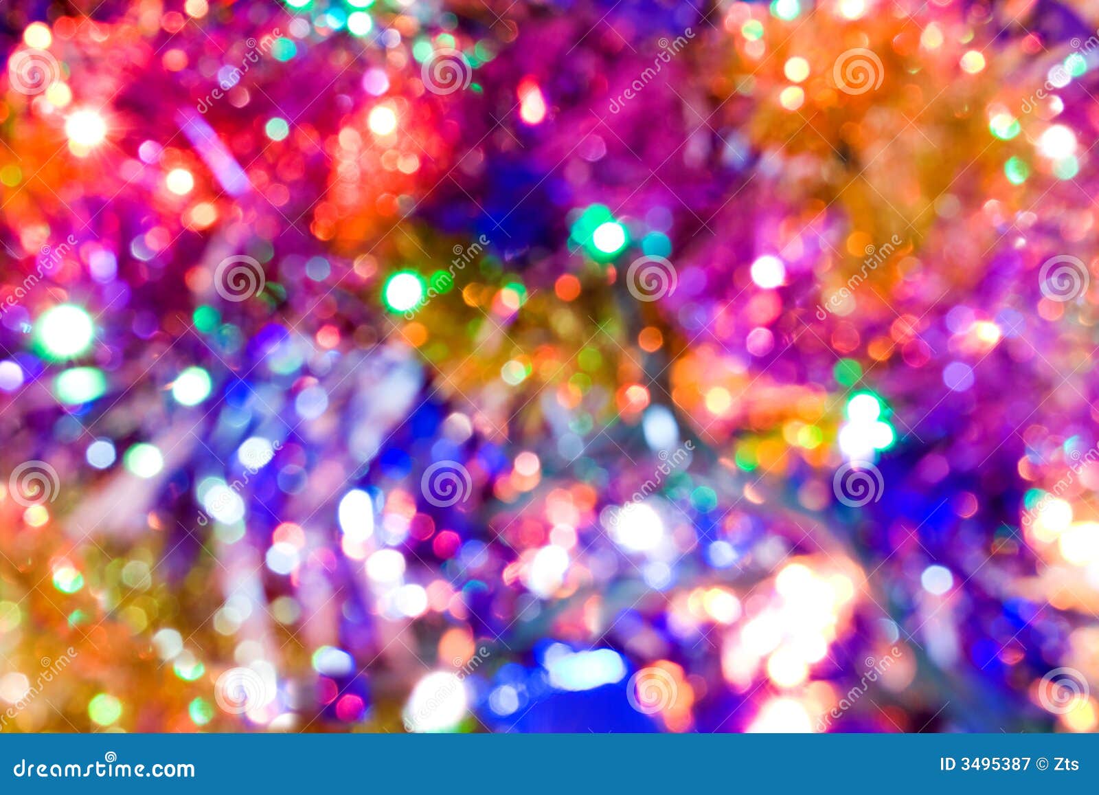 Colourful lights stock image. Image of celebration, merry - 3495387