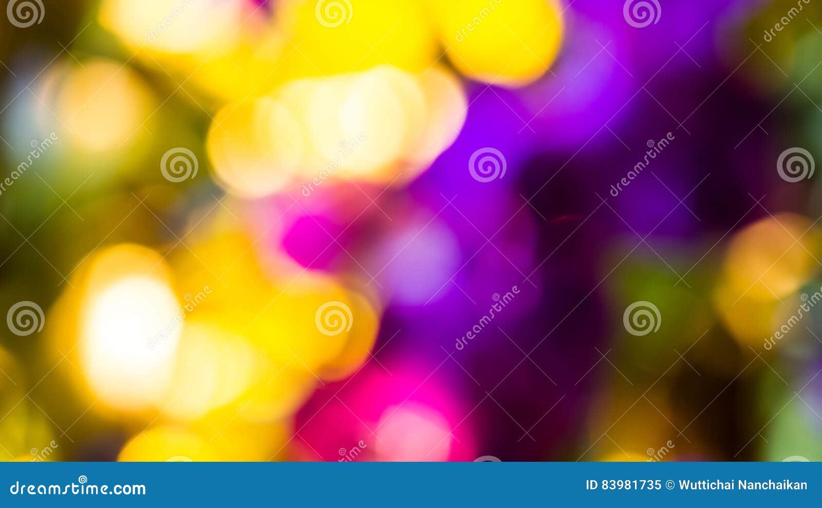 Colourful Lights Abstract Background Stock Image - Image of blurred ...