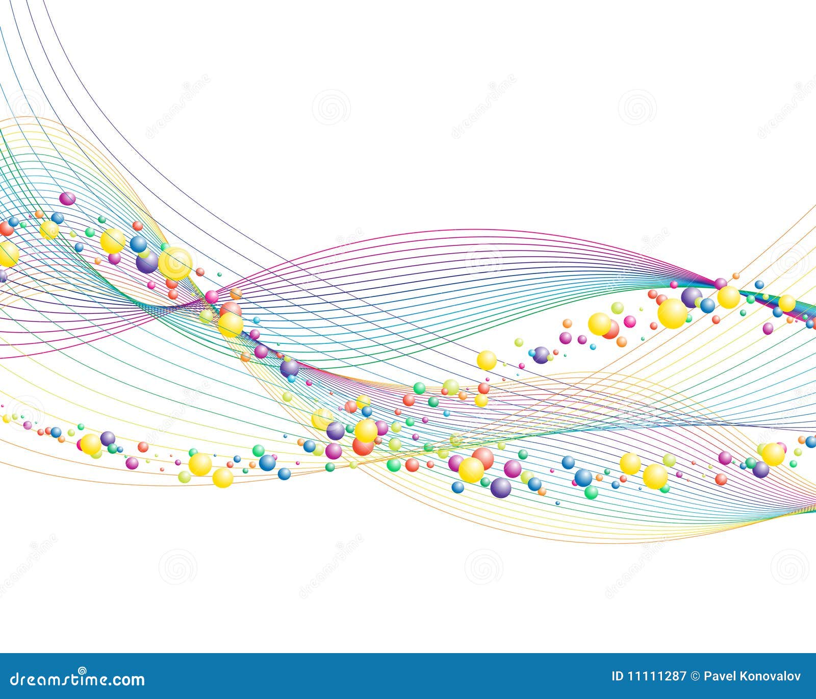 Colourful lines stock vector. Illustration of energy - 11111287