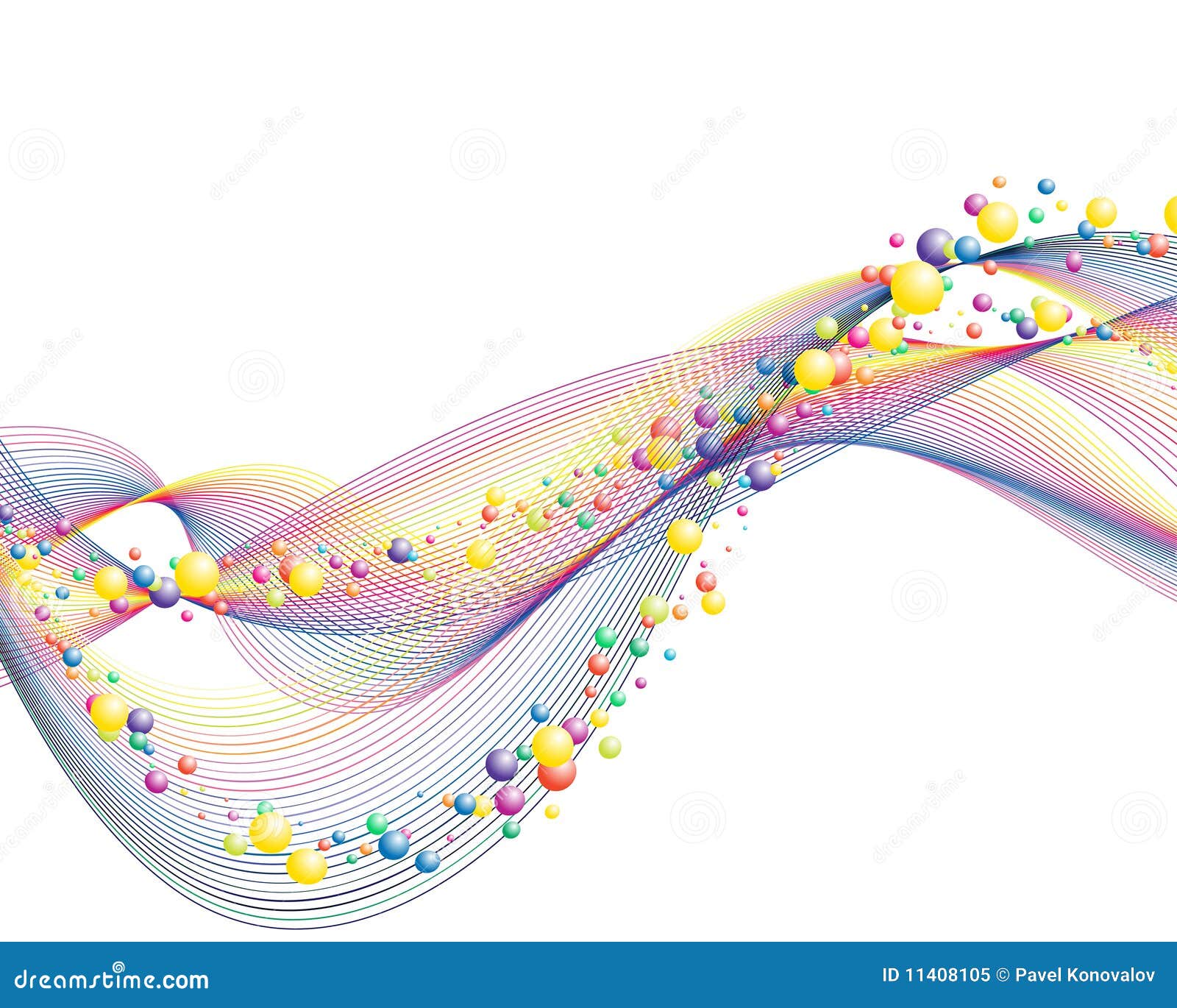 Colourful lines stock vector. Illustration of droplet - 11408105