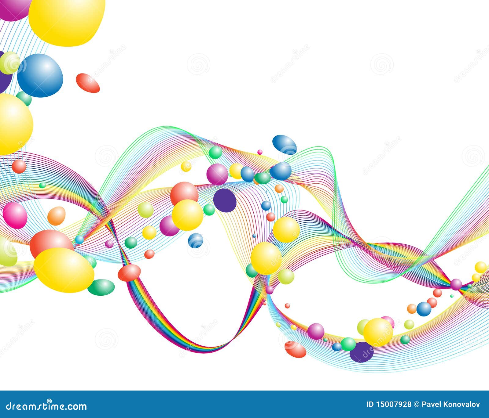 Colourful lines stock vector. Illustration of decoration - 15007928